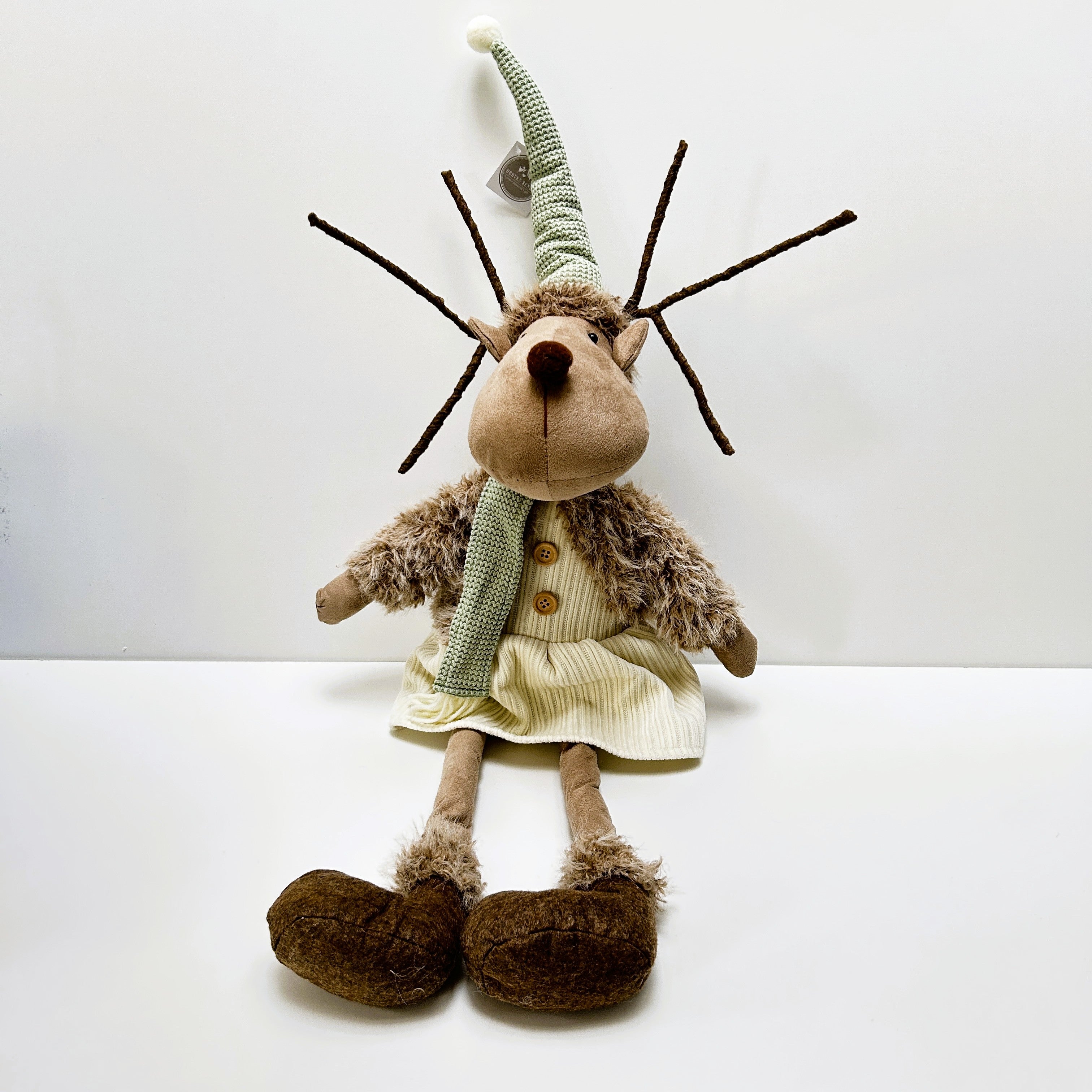 Large Shelf Sitting Moose – Judefish